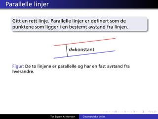 Geometriskesteder | PPT