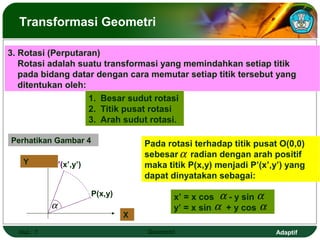 Geometri sudut dan bidang 1 | PPT
