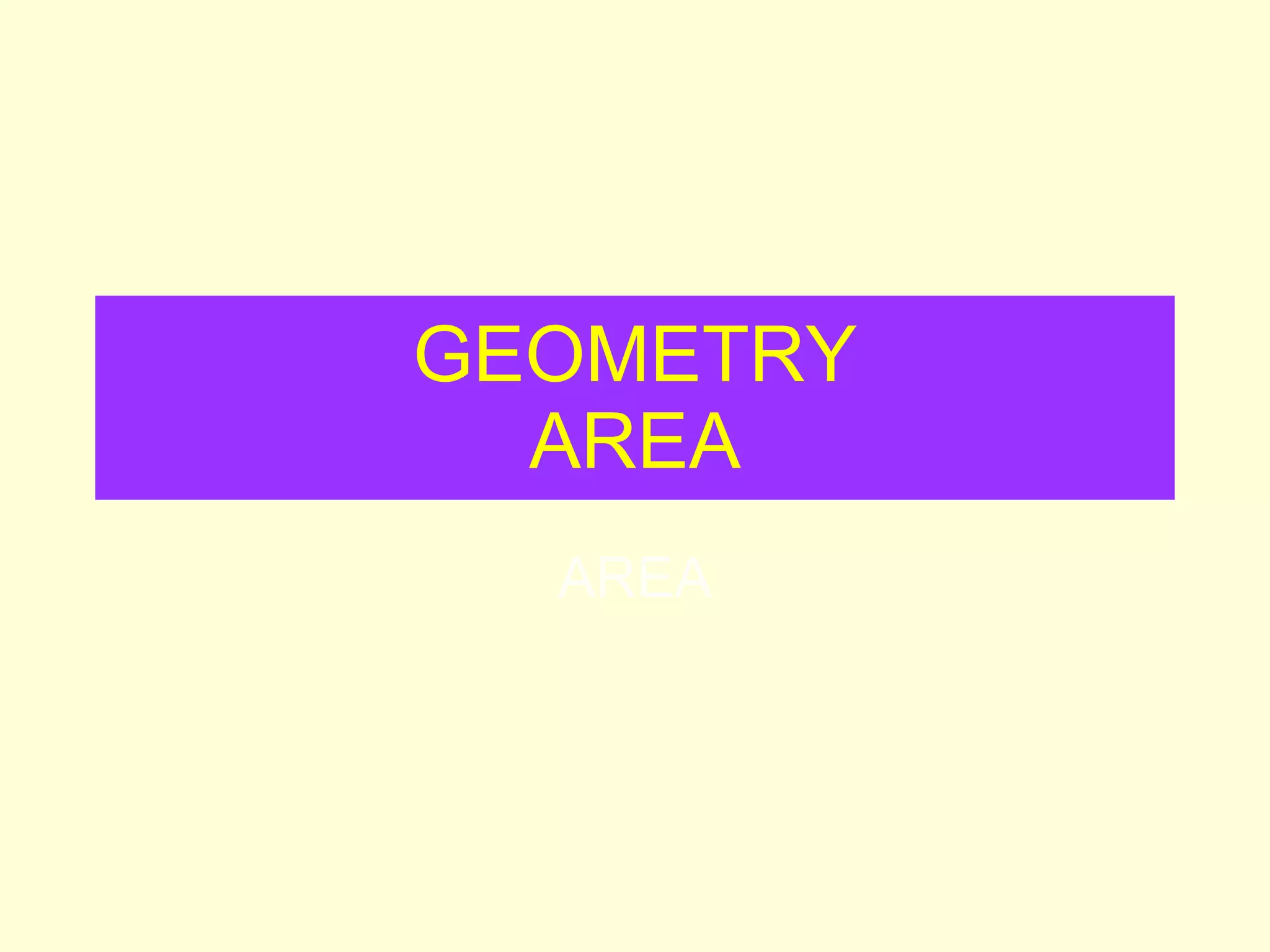 Geometry | PPT | Physics | Science