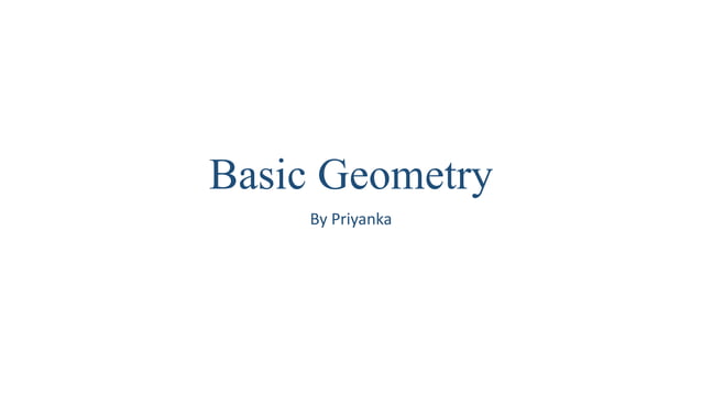 Geometry | PPT