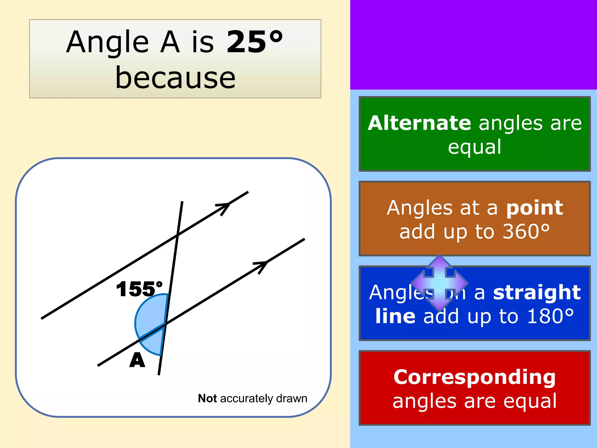 Geometry -angles_-_parallel_lines_and_angle_facts_quiz | PPTX ...