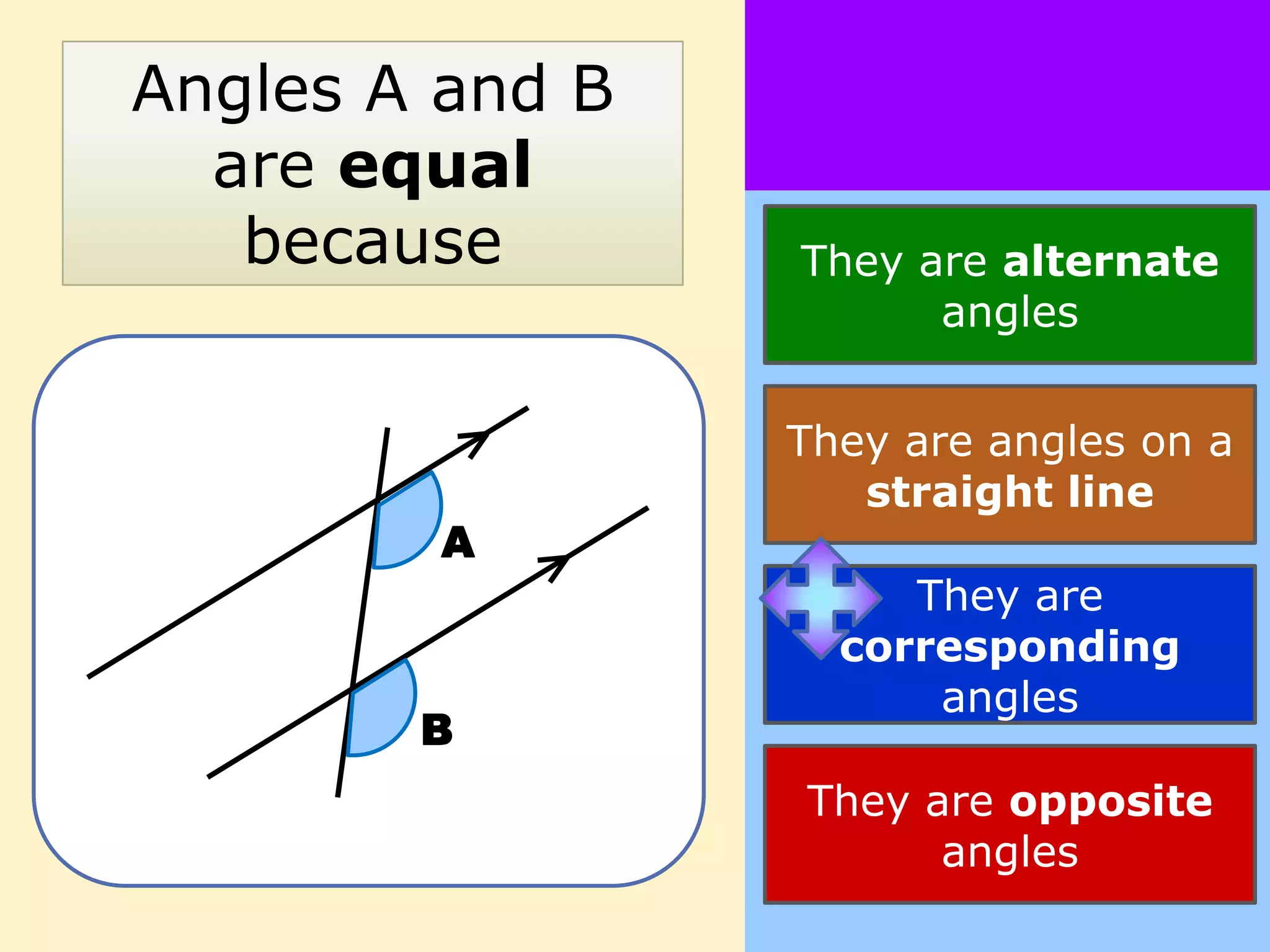 Geometry -angles_-_parallel_lines_and_angle_facts_quiz | PPTX ...