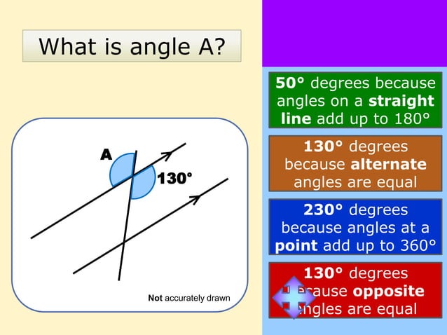 Geometry -angles_-_parallel_lines_and_angle_facts_quiz | PPTX ...