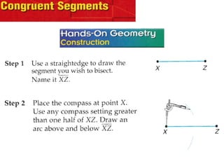 Geometry congruent segments | PDF