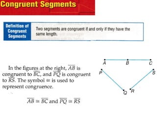 Geometry congruent segments | PDF