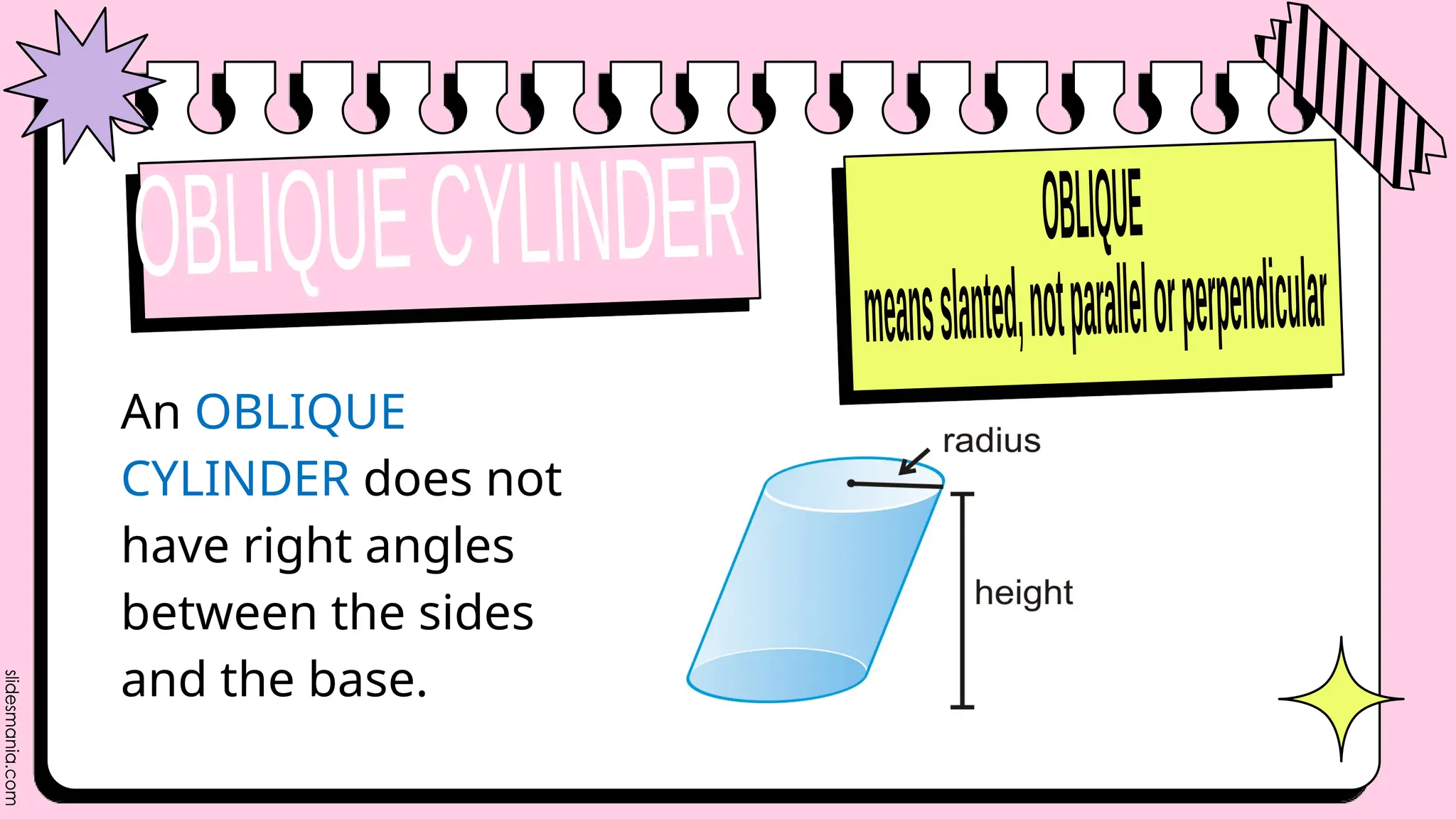 GEOMETRY-CYLINDER-powerpoint presentation | PPTX