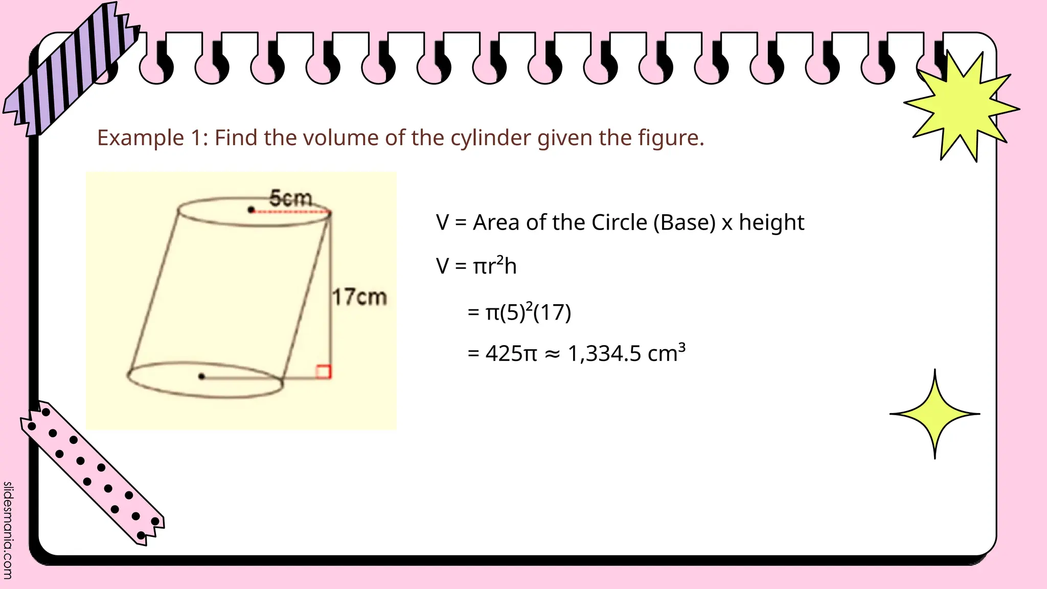 GEOMETRY-CYLINDER-powerpoint presentation | PPTX