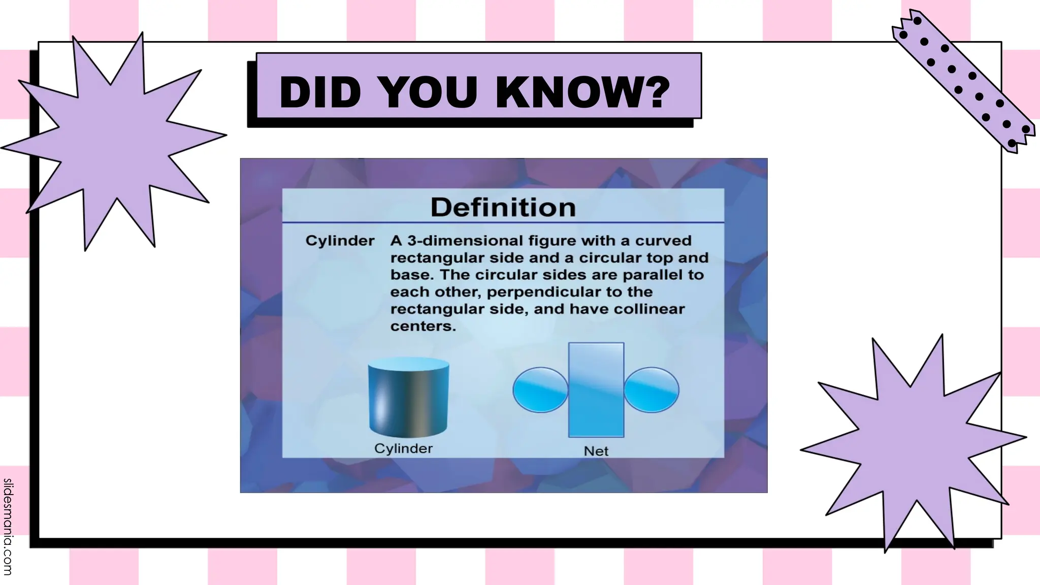 GEOMETRY-CYLINDER-powerpoint presentation | PPTX