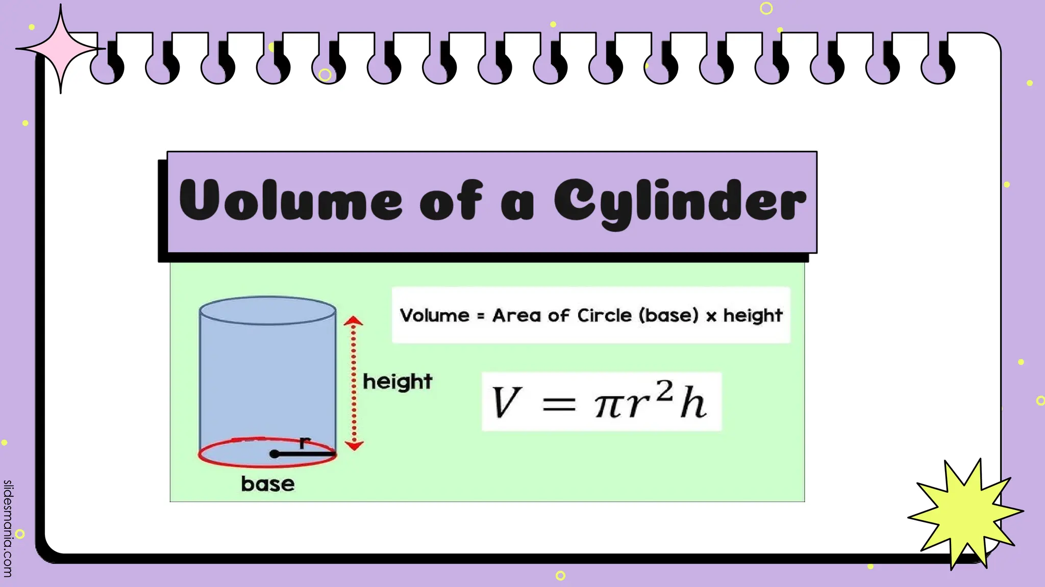 GEOMETRY-CYLINDER-powerpoint presentation | PPTX