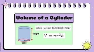 GEOMETRY-CYLINDER-powerpoint presentation | PPTX