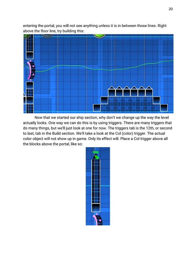 This is an exciting platform game called Geometry Dash | PDF