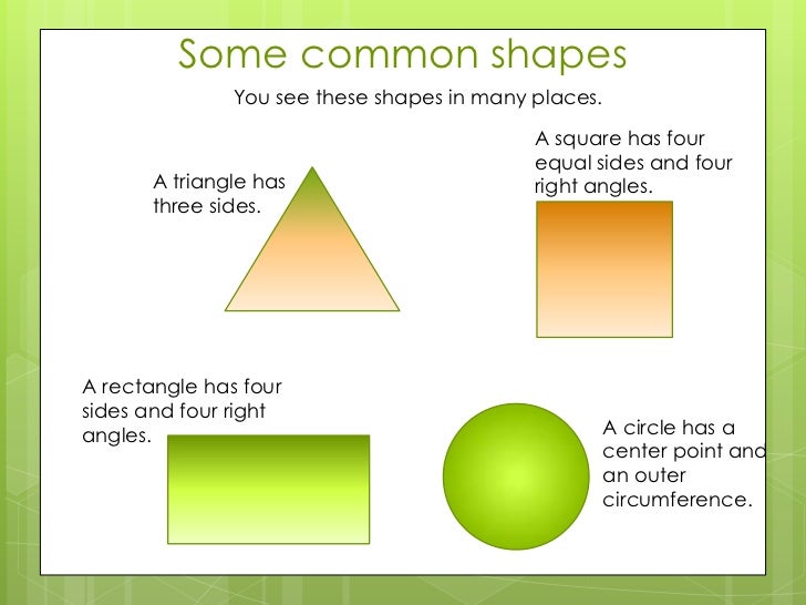 Geometry in Everyday Things