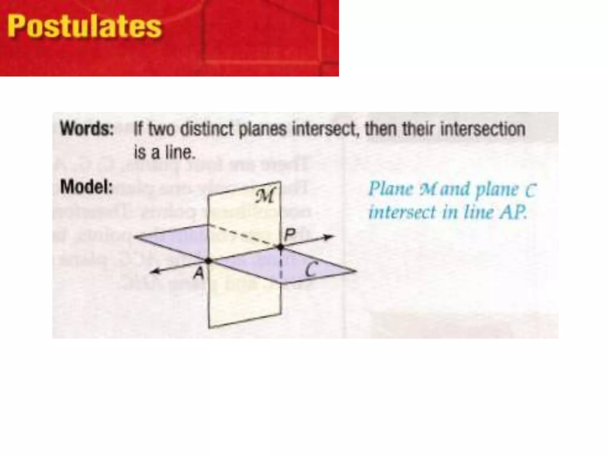 Geometry intro to postulates | PPTX | Physics | Science