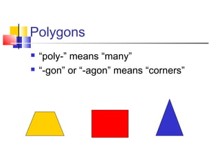 Geometry Plane Figures