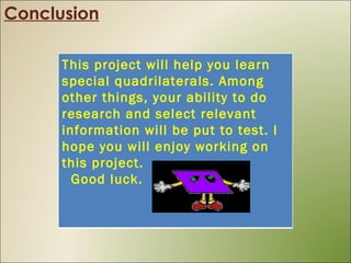 Geometry Project 1check | PPT | Education