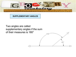 Geometry Vocabulary | PPT