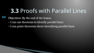 Geometry 03 Parallel and Perpendicular Lines.pptx