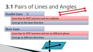 Geometry 03 Parallel and Perpendicular Lines.pptx