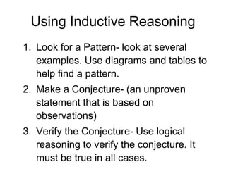 Inductive Reasoning Geometry