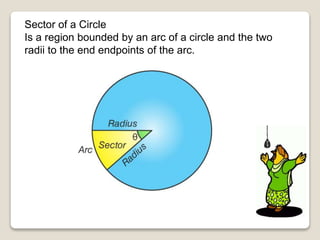 Geometry 11.6 Area of Circles Sectors and Segments.ppt
