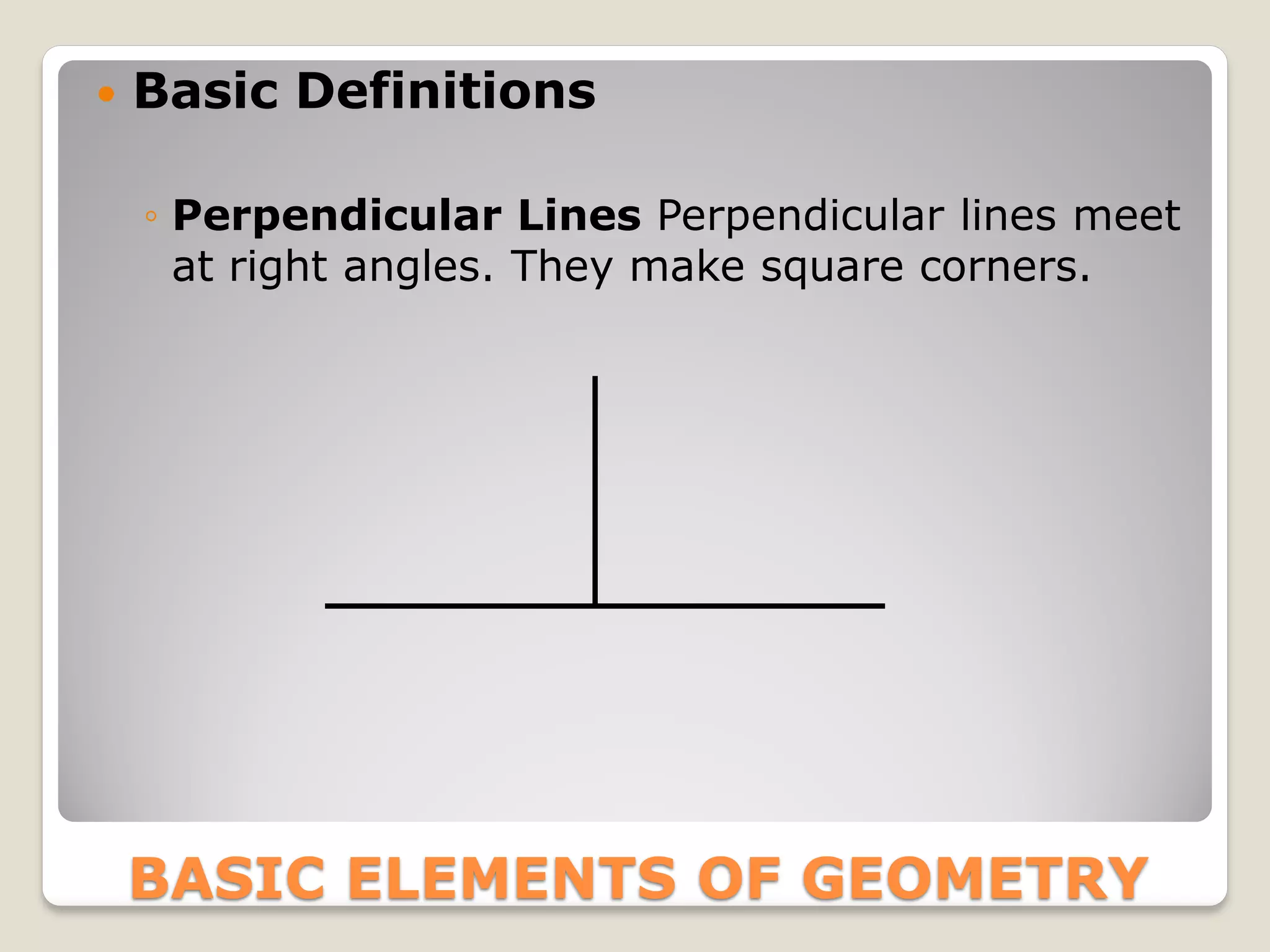 Geometry 1 basic definitions | PPT