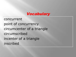 Geometry 201 unit 5.3 | PPT