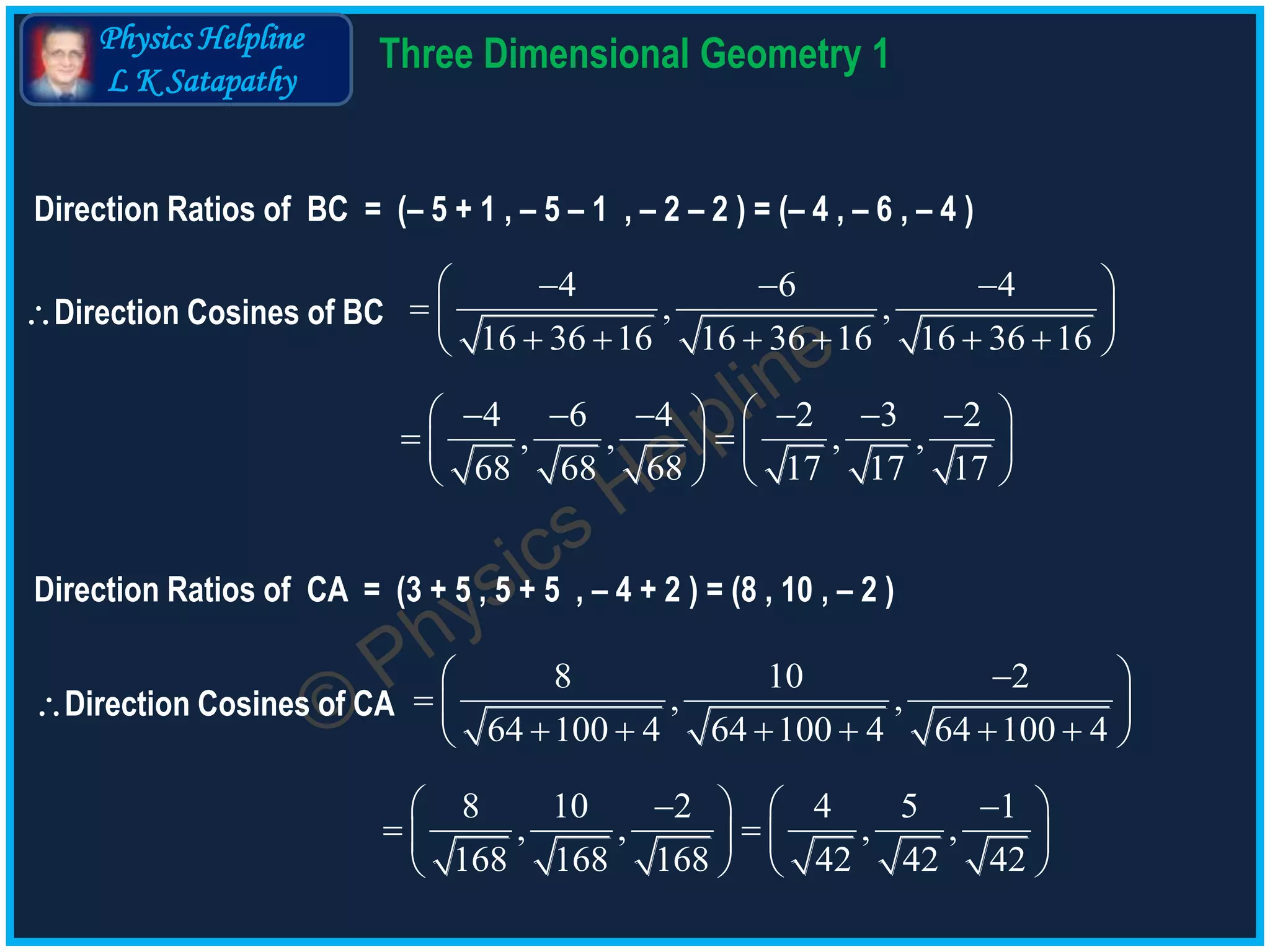 3D Geometry Theory 1 | PPTX