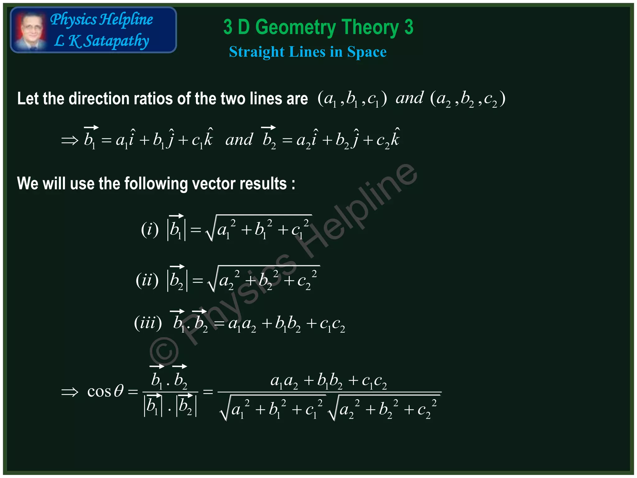 3D Geometry Theory 3 | PPT
