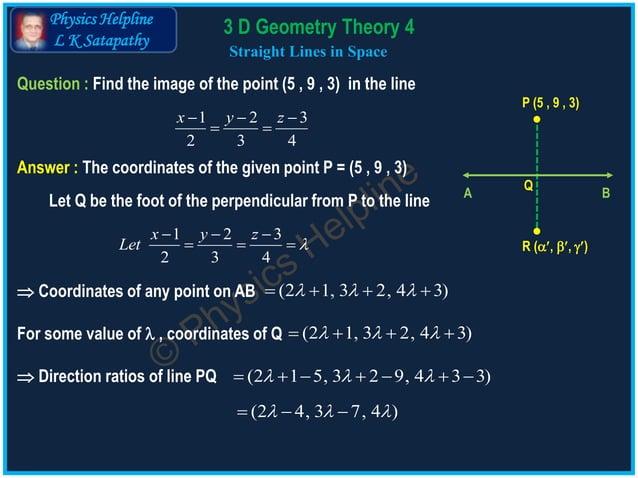 3D Geometry Theory 4 | PPT