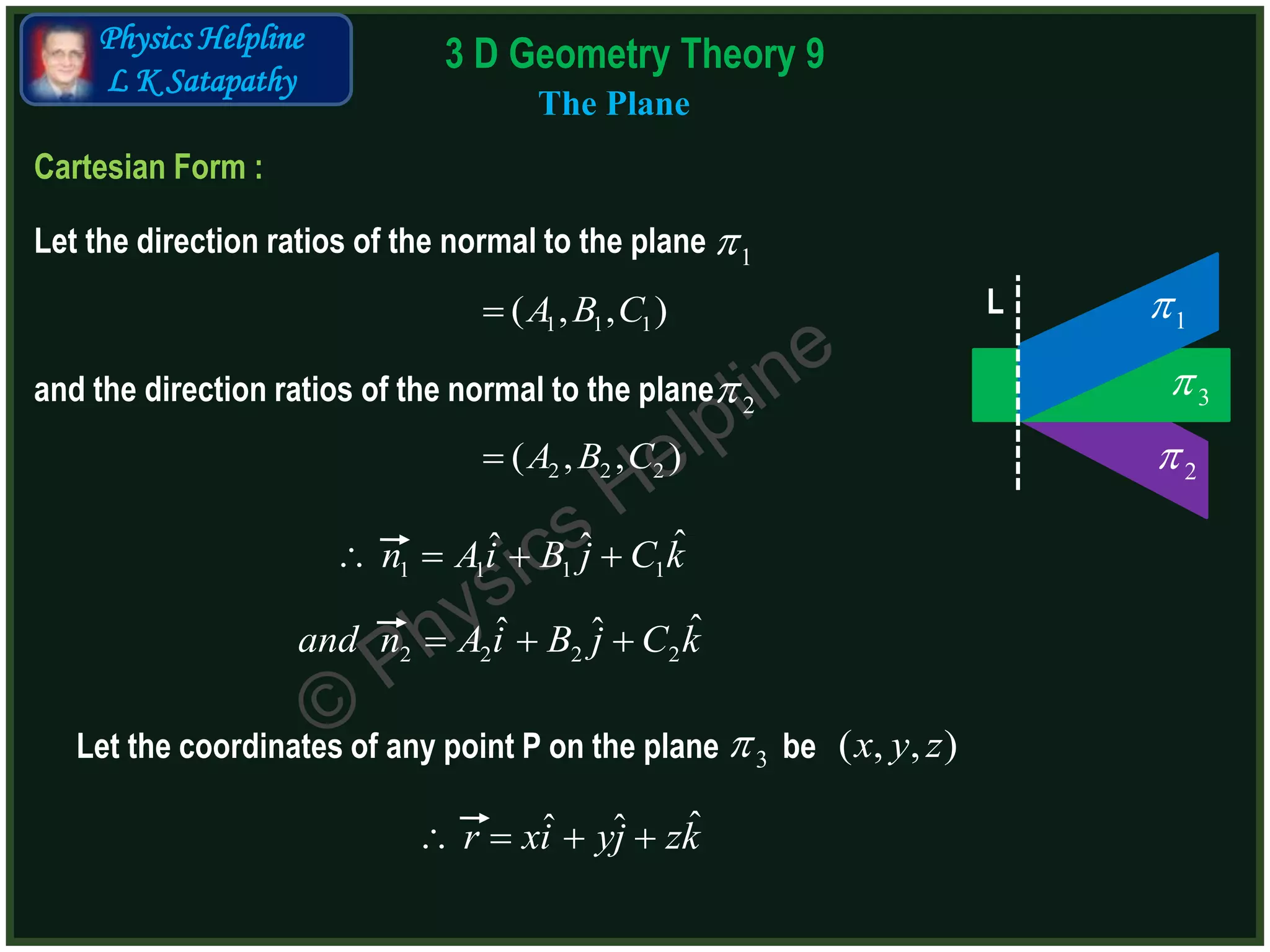 3D Geometry Theory 9 | PPT