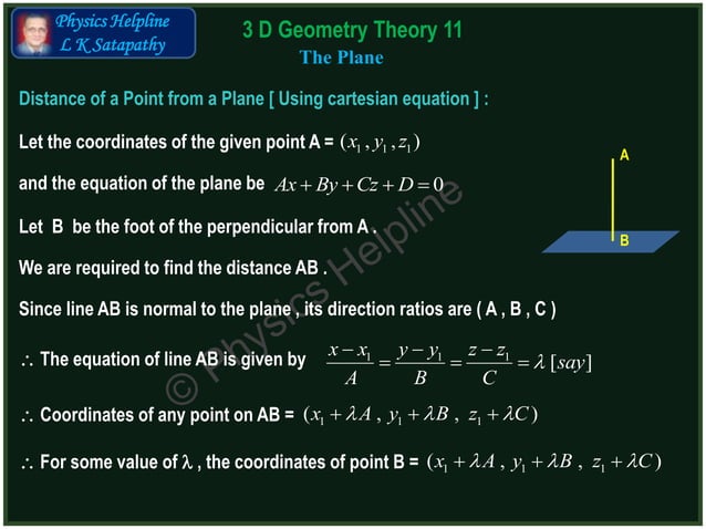 3D Geometry Theory 11 | PPT