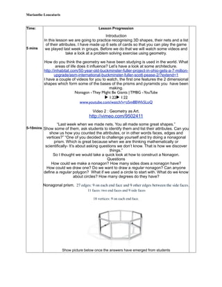 Geometry 3D Shapes | PDF
