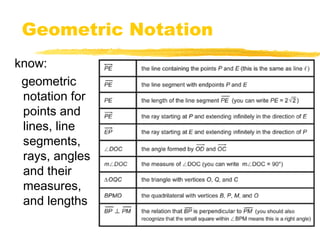 Geometry and measurement review | PPT