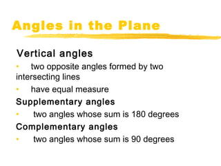 Geometry and measurement review | PPT