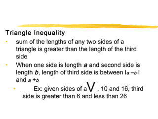 Geometry and measurement review | PPT