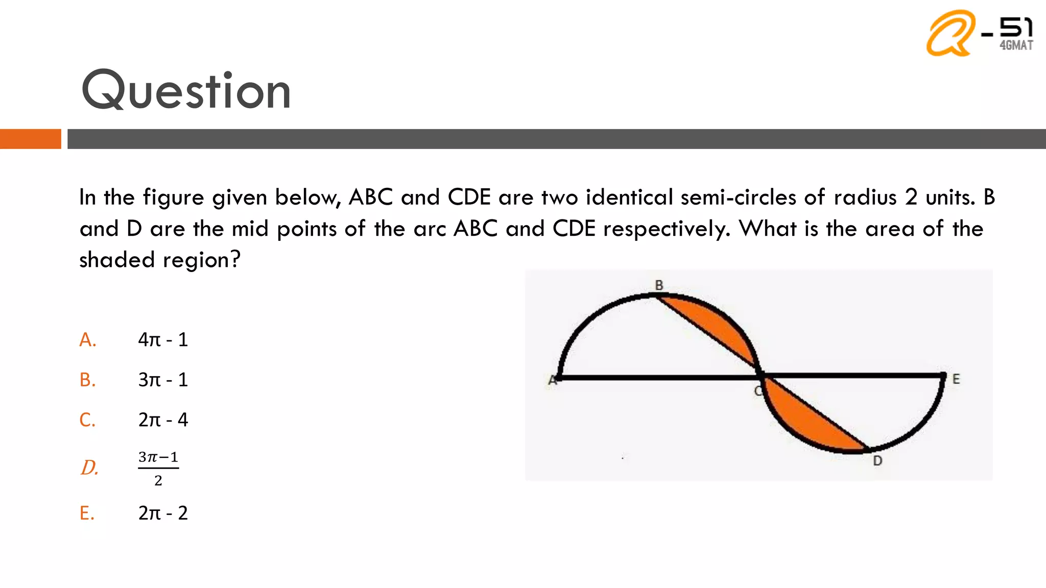 Gmat Geometry Hard Math Problem Ppt