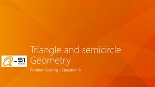 GMAT Geometry - Hard Math Problem | PPT