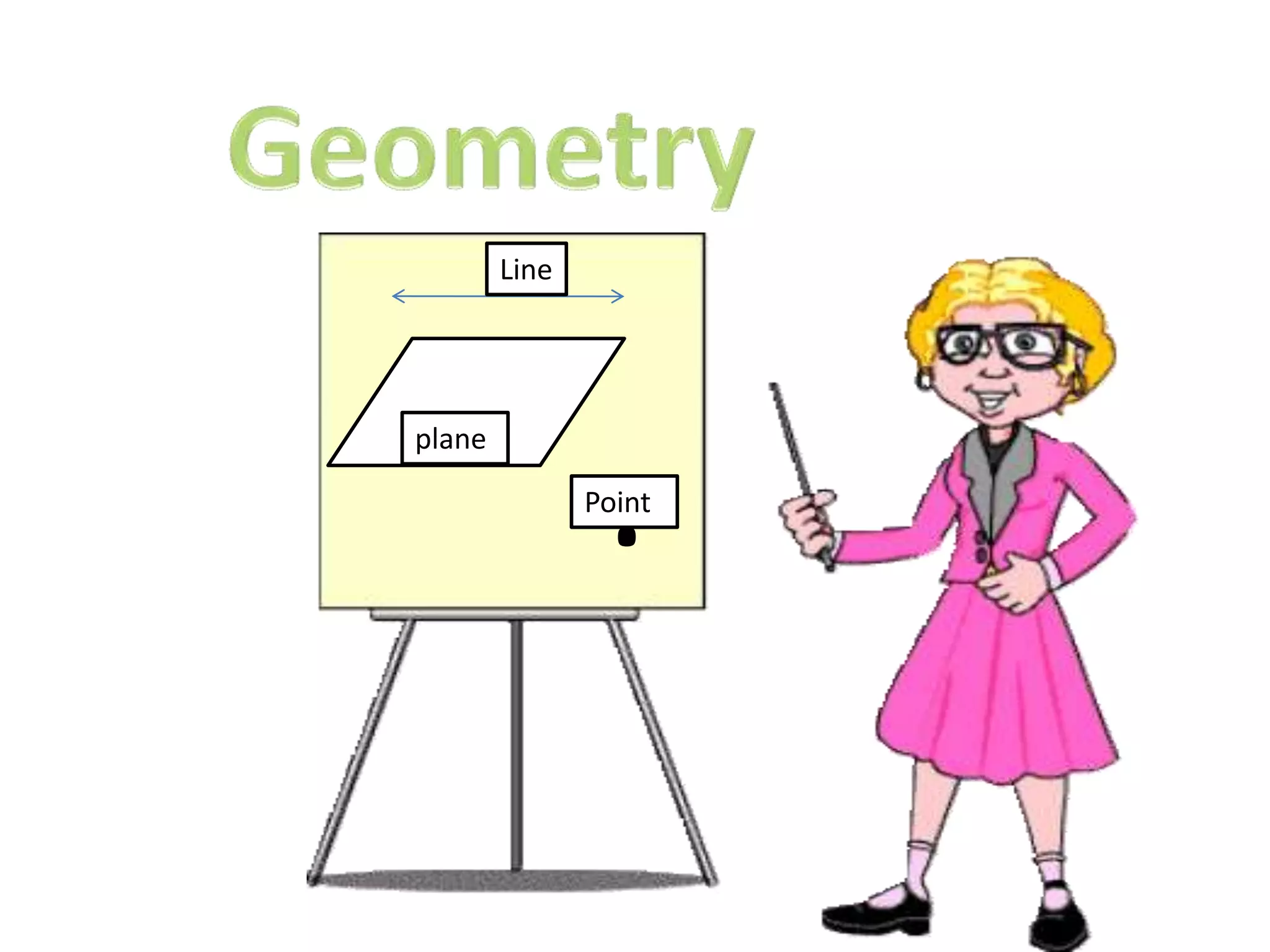 GEOMETRY: POINTS, LINES. PLANE | PPTX