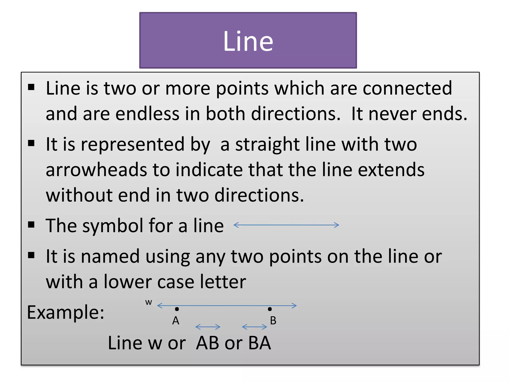 GEOMETRY: POINTS, LINES. PLANE | PPTX