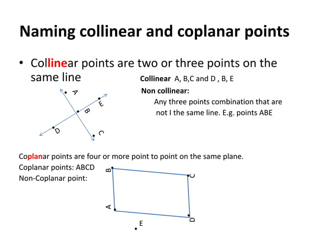 GEOMETRY: POINTS, LINES. PLANE | PPTX | Physics | Science