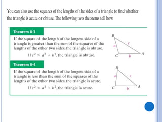 Geometry chapter 8 student | PPT