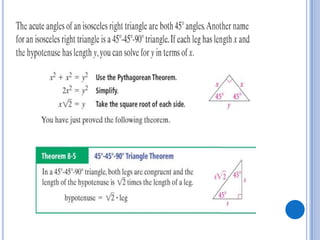 Geometry chapter 8 student | PPT