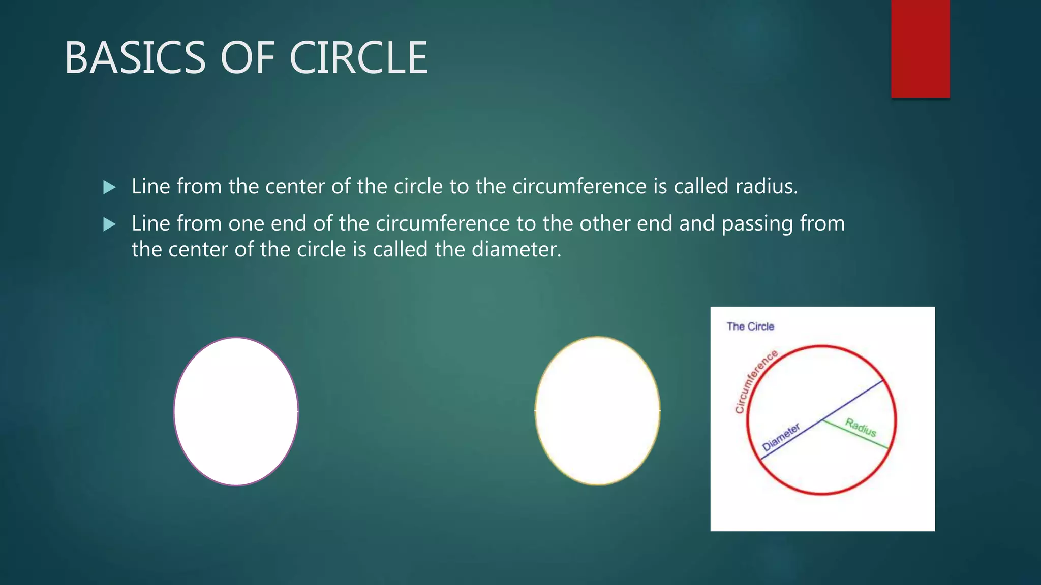 Geometry circle properties | PPTX