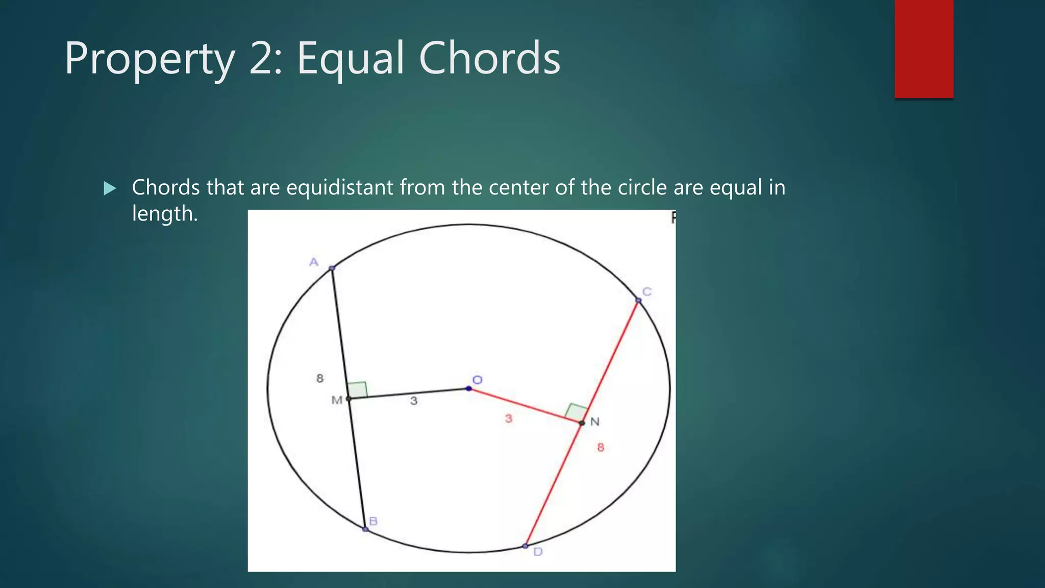 Geometry circle properties | PPTX