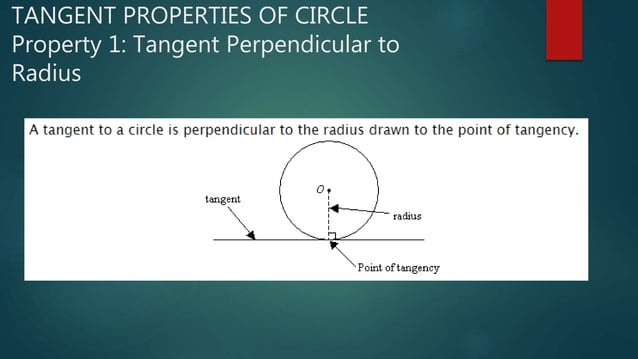 Geometry circle properties | PPTX