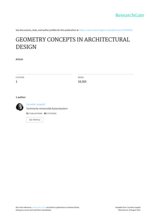Concept In Architecture Design Pdf