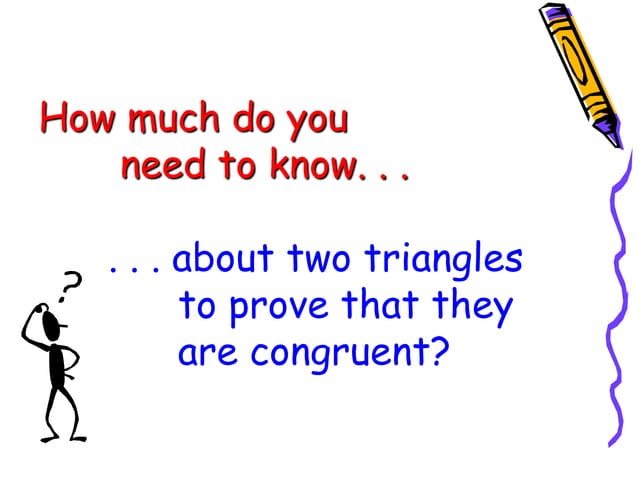 geometry congruence triangle angle sides | PPT