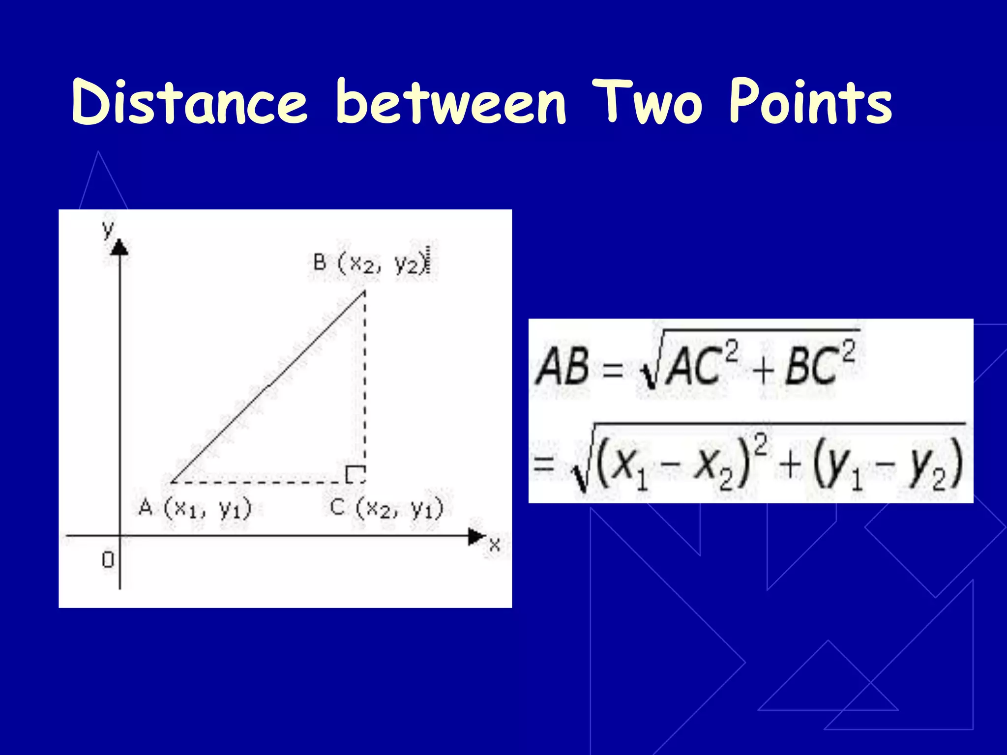 coordinate geometry basics | PPTX