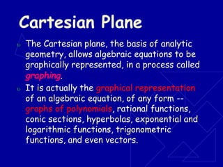 coordinate geometry basics | PPTX
