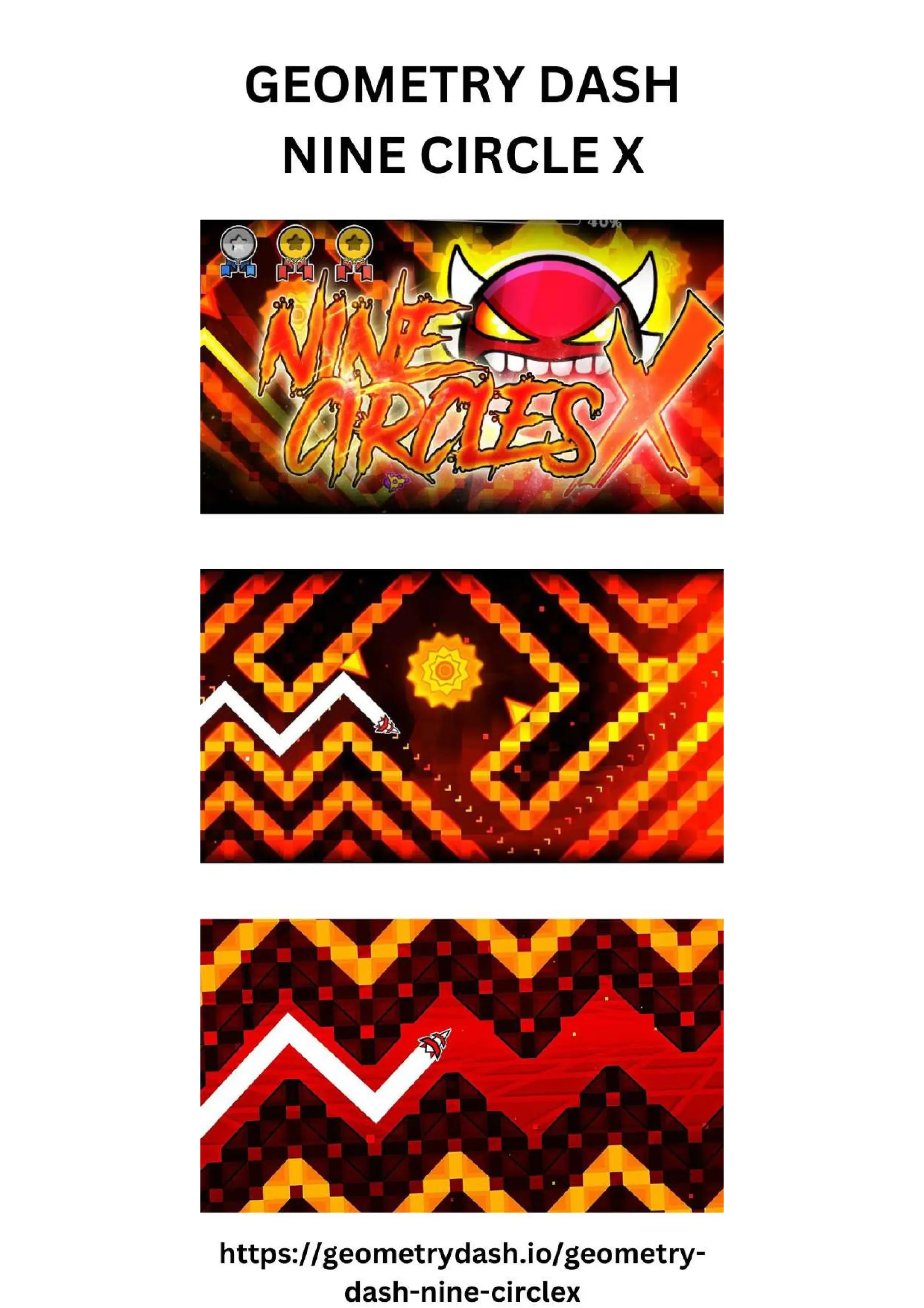 Geometry Dash Nine Circles X | PDF